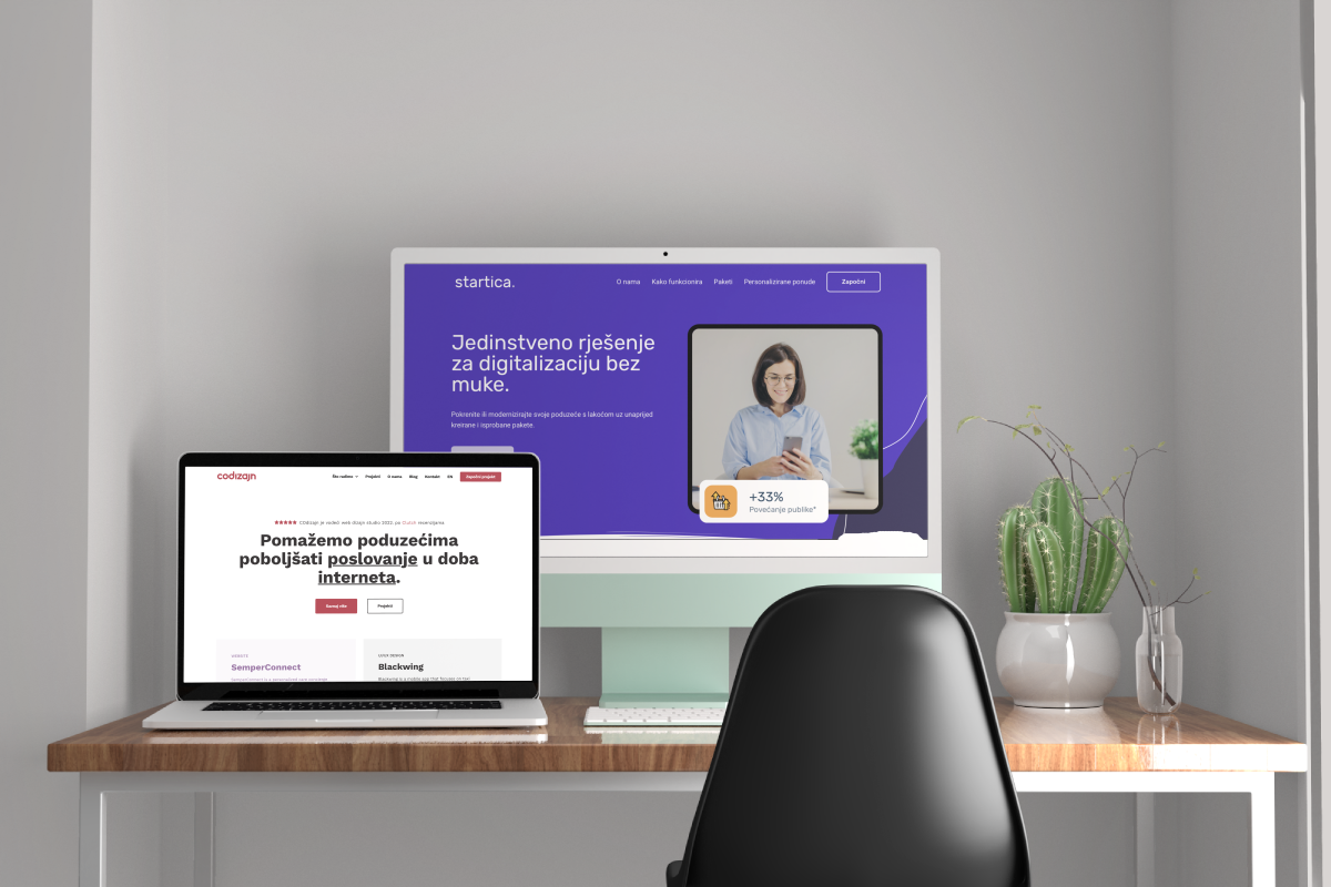 COdizajn + Startica (Web paketi)